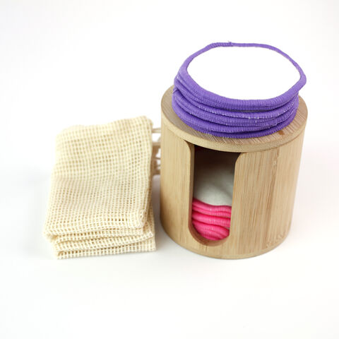 Buy Wholesale China Hot Sale Reusable Cotton Bamboo Makeup Remover Pads ...
