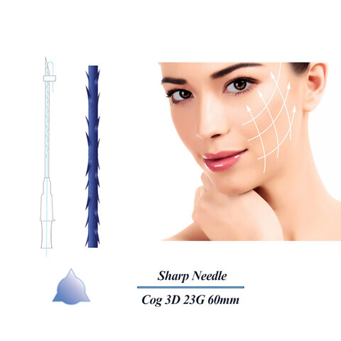 Buy Wholesale China 19g 100mm Medical Absorbabl Aesthetics Cog Thread ...