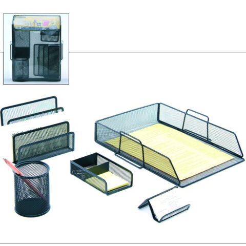 Buy Wholesale China Mesh Office Set,office Stationery Sets,desktop ...