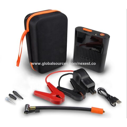Buy Wholesale China Portable Practical 12000mah Car Jump Starter With Vehicle Tyre Air Pump 12v ...