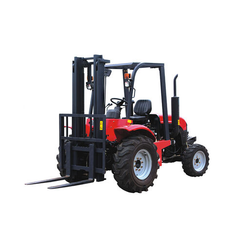 Buy Wholesale China 1.5 Ton Diesel Farm Forklift Tc4015 4wd Rough ...