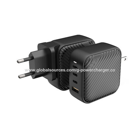 100w Gan Wall Chargers, 4 Ports Usb Fast Chargers, Stripe Mold Pd3.0 ...