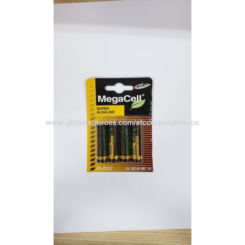 Buy Wholesale Hong Kong SAR Lr6 Alkaline Max Mega Cell Aa Battery 1.5v ...