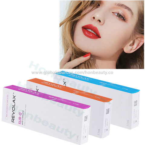 Buy Wholesale China Dermal Filler Revolax Sub-q 1.1ml Neck Fine Line ...
