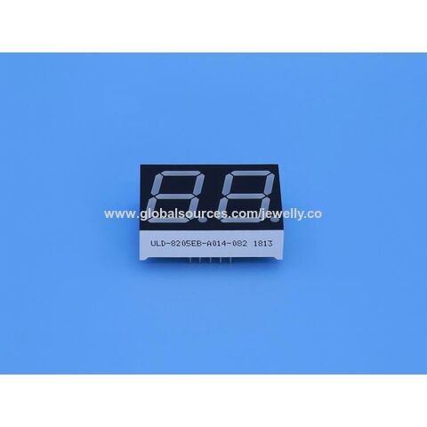 Buy Wholesale China 0.8 Inch Blue Dual-digit 7 Segment Led Display & 7 ...
