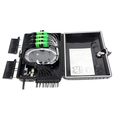 Buy Wholesale China Ip65 16 Core Ftth Fiber Distribution Box Plc ...