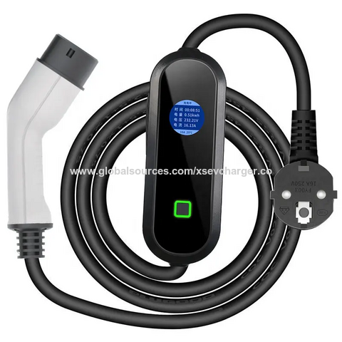 Buy Wholesale China 7kw Portable Ac Ev Charging Cable Domestic Wall ...