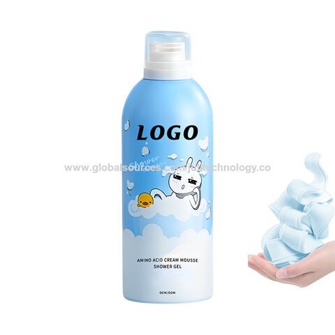 Custom Formula Moisture Nourish Bubble Women Bath Foam Shower Gel ...