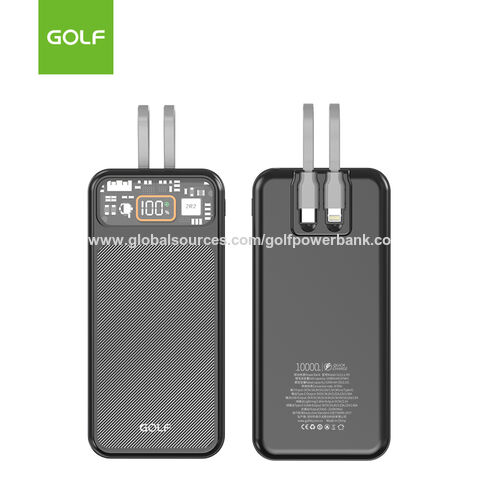 Buy Wholesale China Lighting Cable Type C Cable Power Bank 10000mah Pd ...