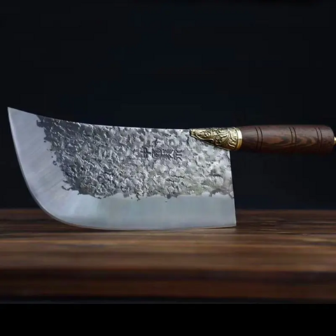 Buy Wholesale China 8 Inch Wooden Handle Stainless Steel Chief Cook ...