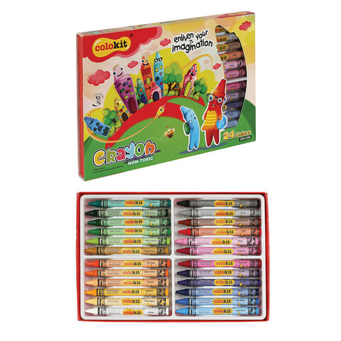 Buy Wholesale Vietnam Wholesale Crayons Cr-c09 Assorted Colors For ...