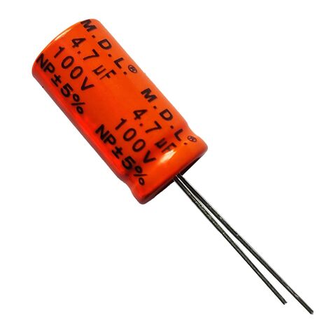 Buy Wholesale Taiwan M.d.l. 1.7uf100v Np Radial Aluminum Electrolytic ...