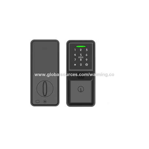 Low Price+smart Deadbolt Lock+fingerprint Lock+biometric Lock+passcode ...