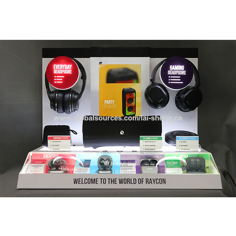 Buy Wholesale China Oem Blueooth Headphone Counter Display Stand ...