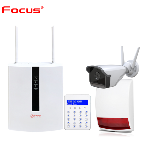 Buy Wholesale China Hybrid, Professional Home Alarm System , 3 Network ...