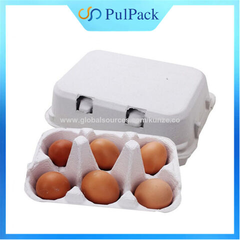 Buy Wholesale China Paper Egg Tray Biodegradable Egg Trays Molded Pulp ...