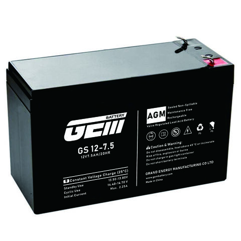 Buy Wholesale China Gem Battery Sealed 12v7.5ah Lead Acid Battery ...