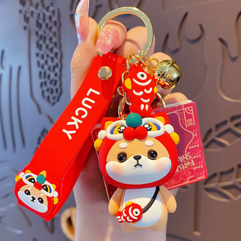 Buy Wholesale China Hot Seller Festive Lion Rabbit Keychain Female Cute ...