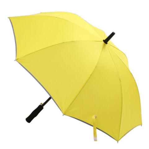 Buy Wholesale China Yellow Golf Umbrella, Made Of Polyester Fabric ...