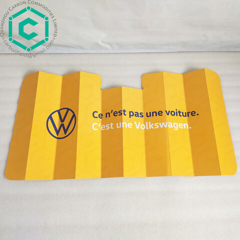 Buy Wholesale China Oem Factory 130x60cm Cardboard Car Sunshade With ...