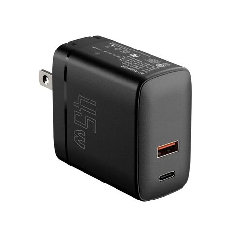 Buy Wholesale China Quick Charge 3.0 Pd Charger 45w Usb C Pd Gan Dual ...