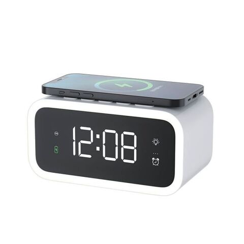 Buy Wholesale China 15w Alarm Clock Fast Wireless Charging Desk Lamp ...