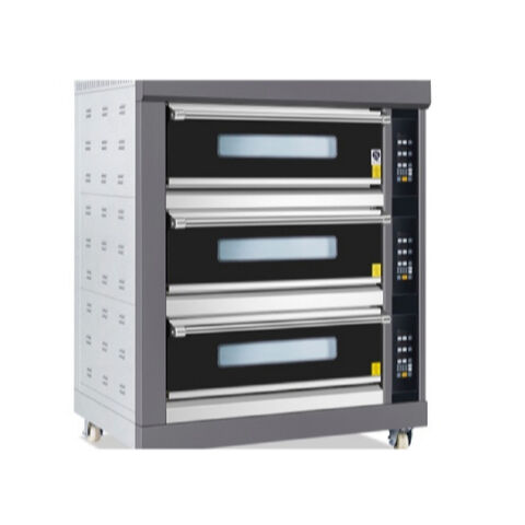 Buy Wholesale China Stainless Steel Gas Deck Oven Commercial Multi ...