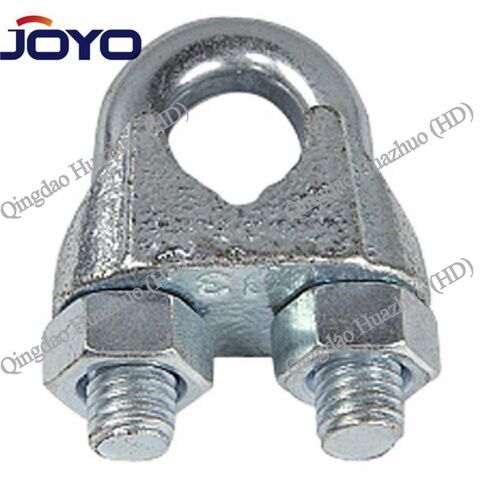 Buy Wholesale China Galvanized Din741 Wire Rope Clips With Groove ...