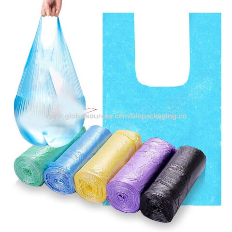 Buy Wholesale China Pe Plastic Biodegradable Disposable Handle Garbage ...