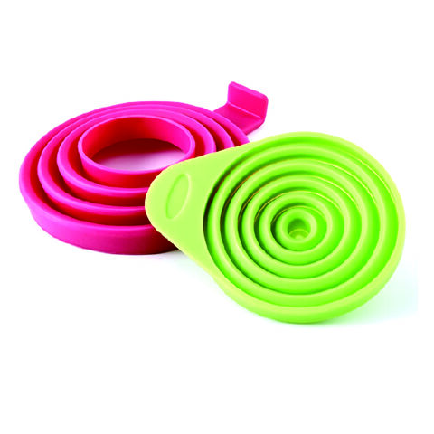Buy Wholesale China Custom Silicone Mini Kitchen Funnel A Reusable ...