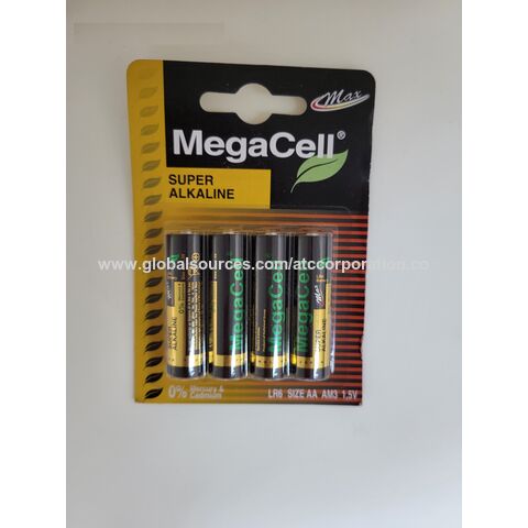 Buy Wholesale Hong Kong SAR Lr6 Alkaline Max Mega Cell Aa Battery 1.5v ...