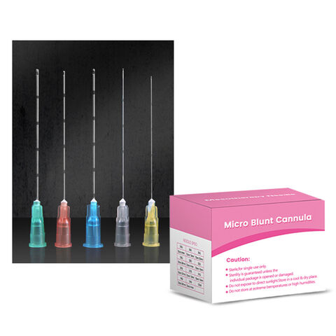 Buy Wholesale China Disposable 27g 50mm Hypodermic Needle Micro Cannula ...