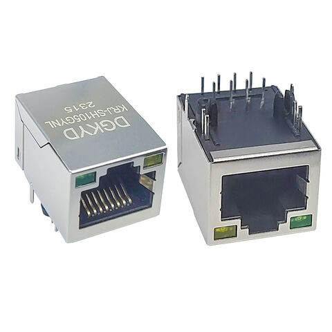 Bulk Buy China Wholesale Krj-sh105gynl 100 Megabit Cat5 Rj45 Connector ...
