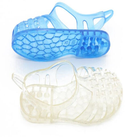 Buy Wholesale China Pvc Flat Children Plastic Jelly Slide Slippers ...