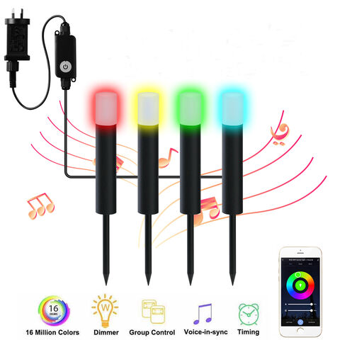 Buy Wholesale China Tuya Wifi Garden Light, Ip65 Waterproof Rgbw Color ...