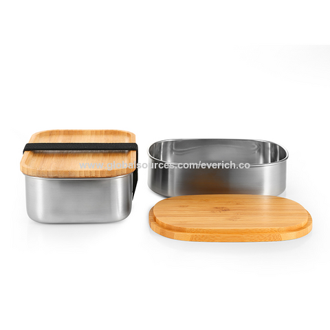 Buy Wholesale China Everich Bento Lunch Box 600ml Factory Supply Oval ...