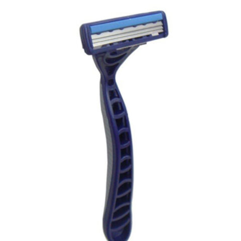 Buy Wholesale China Triple Blade Disposable Swivel Head Razor, Easy ...