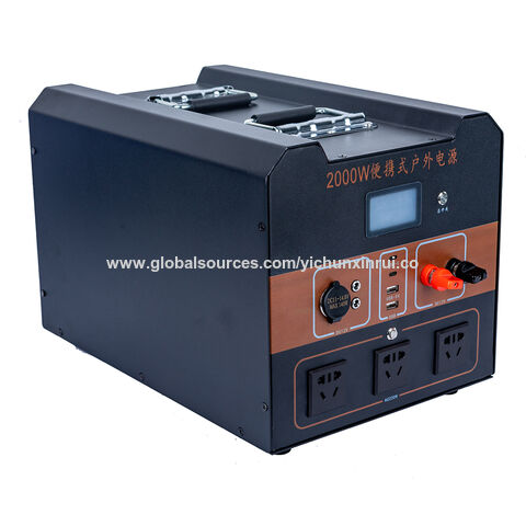 Buy Wholesale China 2000w Mobile Power Supply Lithium Battery Storage ...