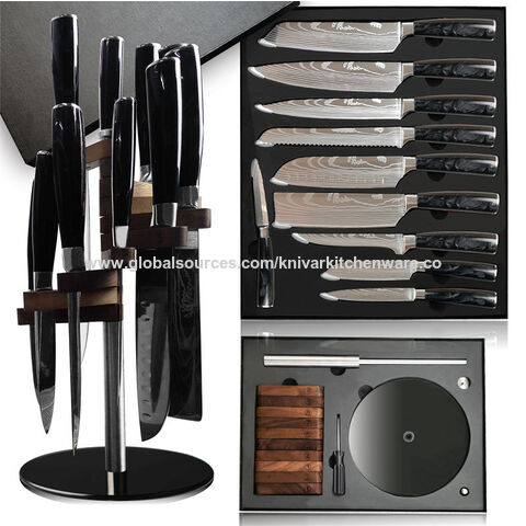 10 Pcs Black High-carbon Steel Gift Box Meat Cutter Multipurpose ...