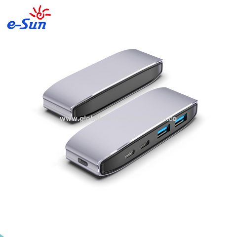 Buy Wholesale China E-sun Type C Hub 5 Port In 1 Usb -c Pd(male)+usb-a ...