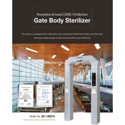 Buy Wholesale South Korea Walkthrough Sanitization Gates With ...