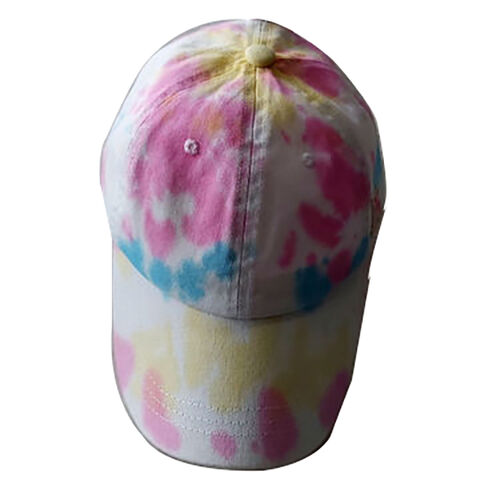 Buy Wholesale China High Quality 6 Panel Men's Multi Color Tie-dyed ...