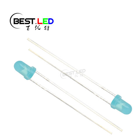 Buy Wholesale China 3mm 480nm Single Color High Brightness Leds 3mm ...