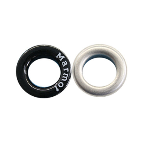 Various Size Shiny Black Brass Eyelets With Printing Logo - Buy China ...