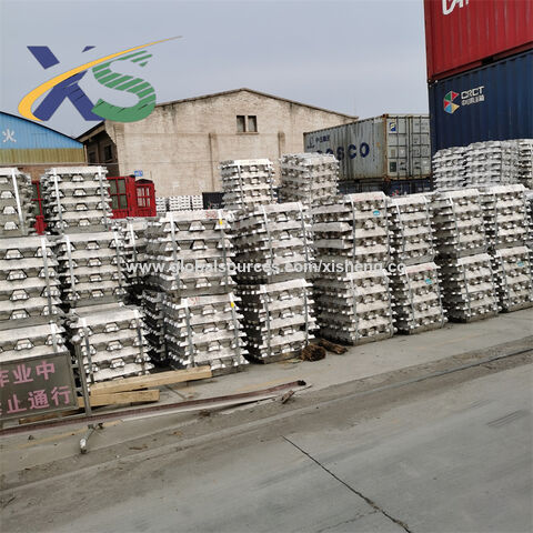 Buy Wholesale China High Quality A7 Aluminium Ingot 99.7% Aluminium ...