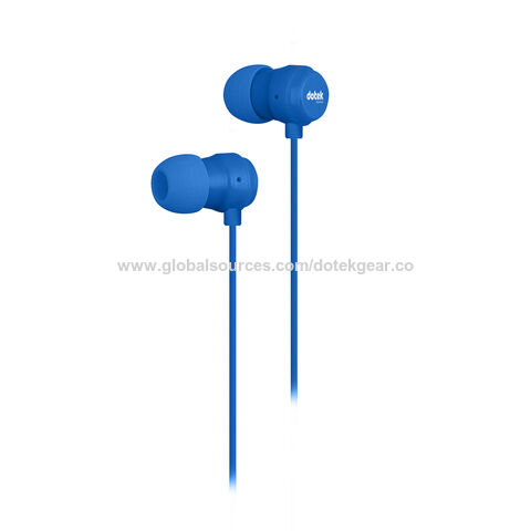 Buy Wholesale China Hot Sale 90° In-ear Metal Plastic Wired Earphone ...