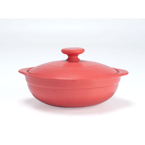 Stock Pot Dutch Oven Healthycook Porcelain Pot/pan/red Luna Stock Pot ...