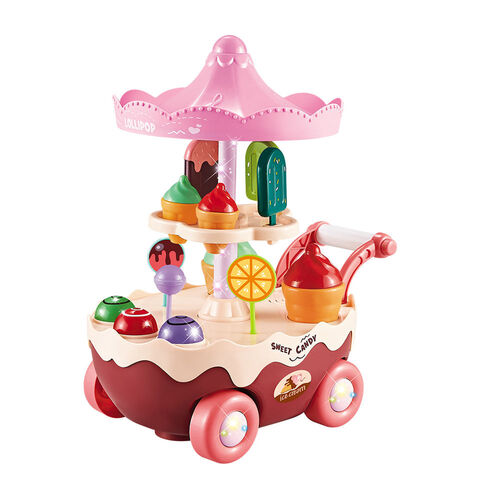 Buy Wholesale China Plastic Play House Food Dessert And Candy Trolley ...