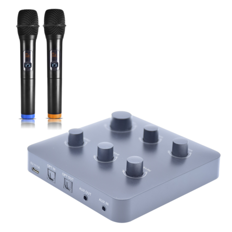 Buy Wholesale China Wireless Double Channel Microphone Cordless ...