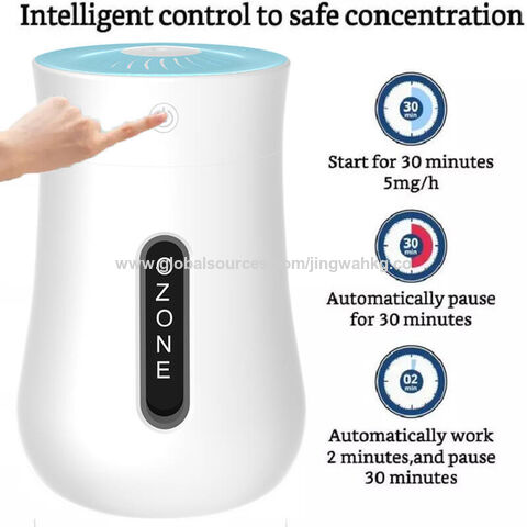 Buy Wholesale China Ozone Sterilizer Generator Car Air Purifier Disinfect O3 Deaerator ...